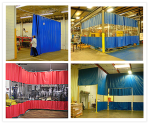 Heavy Duty Vinyl Curtains | Industrial