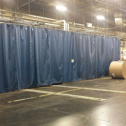 Industrial Dust Control Curtains