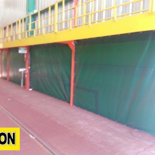 Industrial Dust Control Curtains