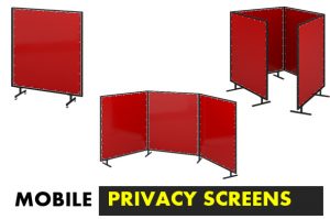 Industrial Privacy Curtains and Screens – AKON Curtains