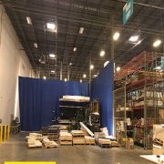 Temporary Curtain Wall