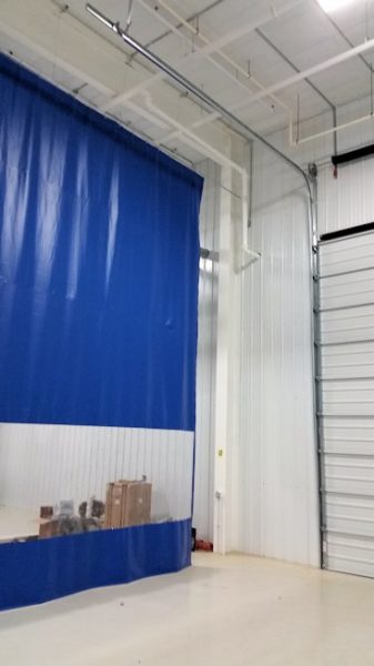 Roller Curtain Partition and Wall