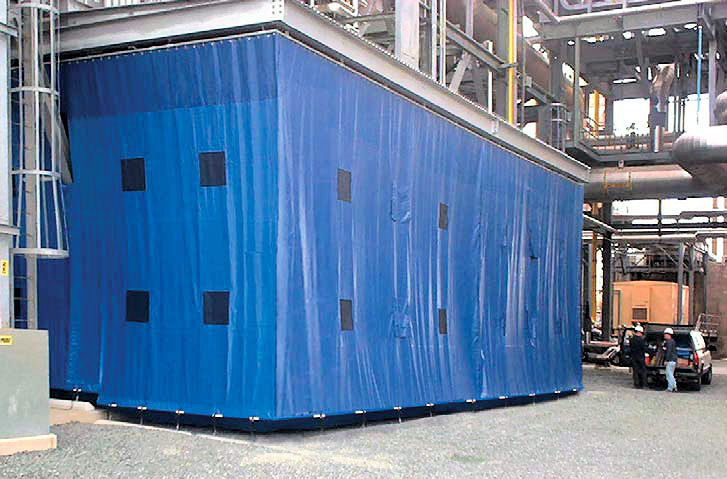 Outdoor Industrial Curtains - Akon – Curtain and Dividers