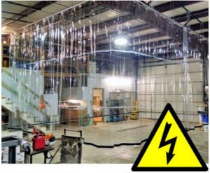 Custom Made ESD Curtains – Antistatic Curtains – Akon – Curtain and ...