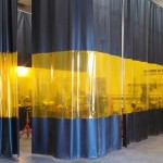 Welding Curtain Walls - Akon – Curtain and Dividers | Custom Made
