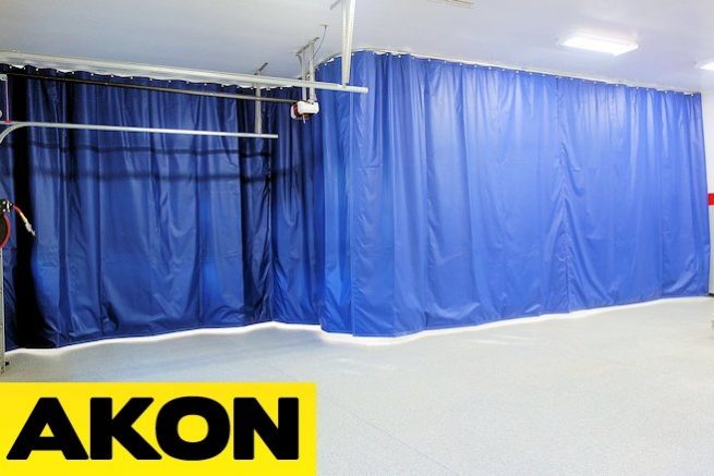 Insulated Shop Divider Curtains