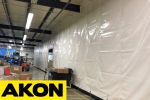 Insulated Shop Divider Curtains – AKON Curtains