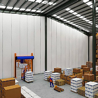 Warehouse Curtain Dividers - Akon – Curtain and Dividers
