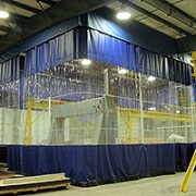 Warehouse Divider Curtains | Custom Curtains From AKON