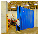 Retractable Safety Curtains - Akon – Curtain and Dividers