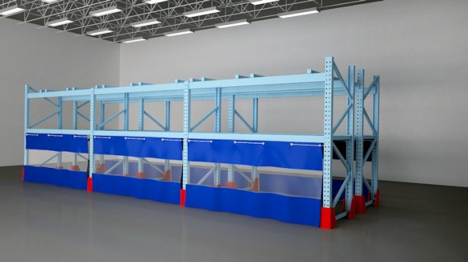 Pallet Rack Curtains | Pallet Rack Covers