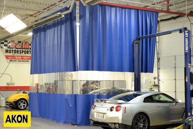 Industrial Flame and Fire Retardant Curtains| NFPA 701 – AKON Curtains