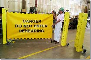 Retractable Safety Curtains - Akon – Curtain and Dividers