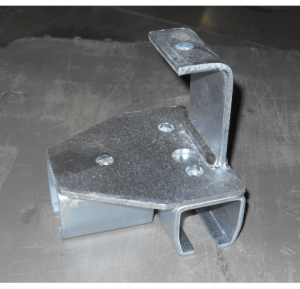 Threaded Rod Corner Connector 90° | AKON – Industrial Curtain Track