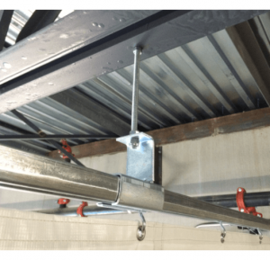 Threaded Rod Track Splice Connector | AKON – Industrial Curtain Track