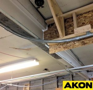 90 Degree Radius Corner | AKON – Industrial Curtain Track