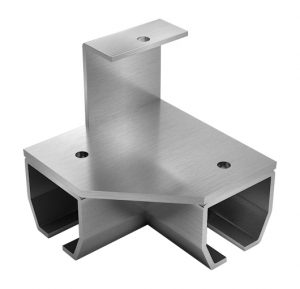 Threaded Rod Corner Connector 90° | AKON – Industrial Curtain Track