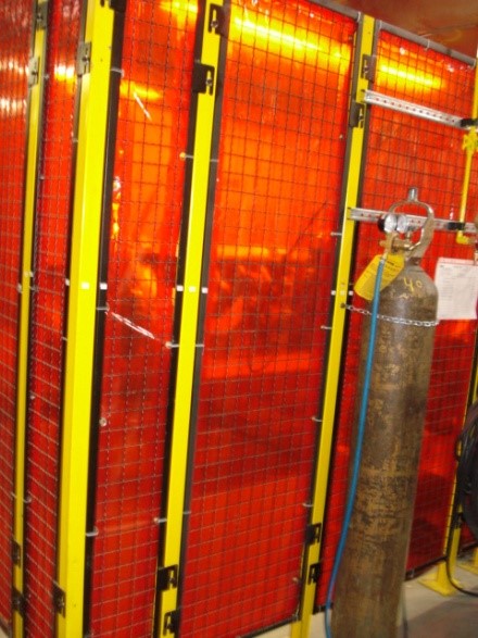 Welding Curtain Rolls - Akon – Curtain and Dividers