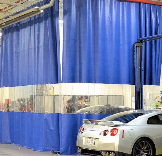 Industrial Curtain Walls - Akon – Curtain and Dividers