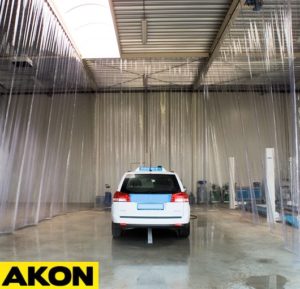 Curtain For Paint Spray Booth | Contain Overspray