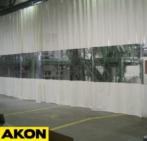 Industrial Flame and Fire Retardant Curtains | NFPA 701 – Akon ...