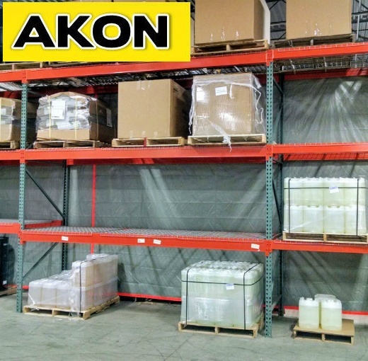 Pallet Rack Curtains | Pallet Rack Covers – Akon – Curtain and Dividers