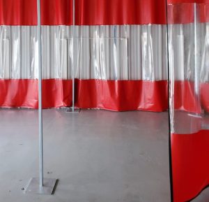 Paint and Spray Booth Curtains | Retractable