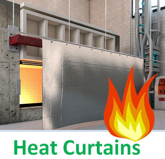 Heat Shield Curtains - Akon – Curtain and Dividers
