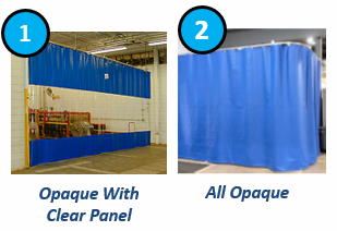 Stocked Industrial Curtains - Akon – Curtain and Dividers