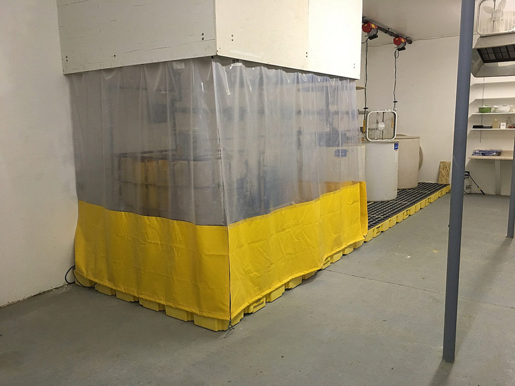 Chemical Splash Curtain