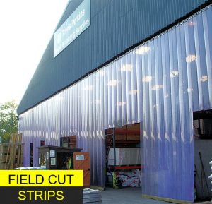 Loading Dock Curtains | Clear Strips Dock Doors