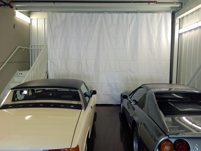 Insulated Garage Curtains | Akon – Curtain and Dividers | Custom Made