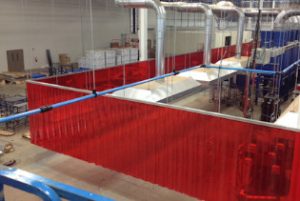 Welding Strip Curtains – Akon – Curtain and Dividers