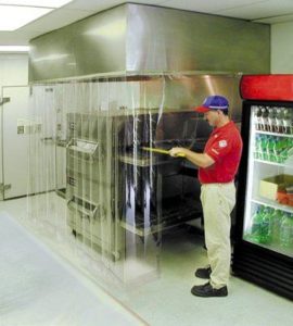 Exhaust Hood Strip Curtains – AKON Curtains