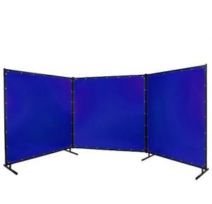 Portable Welding Curtains – Opaque Blue