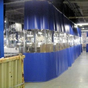 Production Curtains | Maximizing Space For Production – AKON Curtains