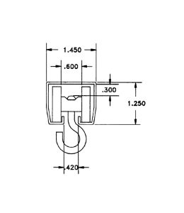 Curtain Track Dimensions - Akon – Curtain and Dividers