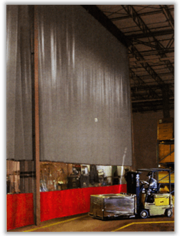 Industrial Dust Control Curtains - Akon – Curtain and Dividers