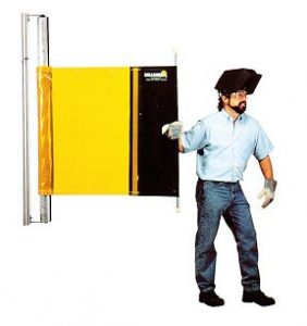 Retractable Welding Screen – AKON Curtains