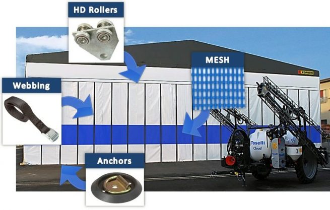 Aircraft Hangar Curtains – Akon – Curtain and Dividers | Custom Made