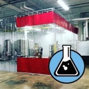 Paint and Spray Booth Curtains | AKON Curtain and Divider Custom Made