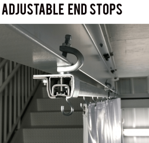 Outdoor Curtain Tracks | Thick Steel