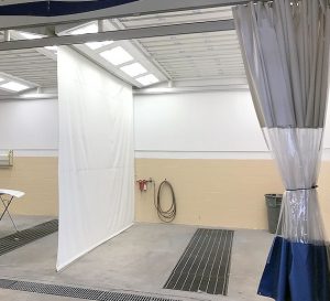 Industrial Roll Up Curtains | Powered | Motorized – AKON | Build Your ...