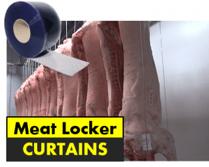 Meat Locker Curtains | Clear Plastic Curtains | Custom Made Options