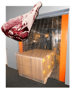 Meat Locker Curtains | Clear Plastic Curtains | Custom Made Options