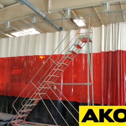 Welding Curtain Walls – Akon – Curtain and Dividers | Custom Made