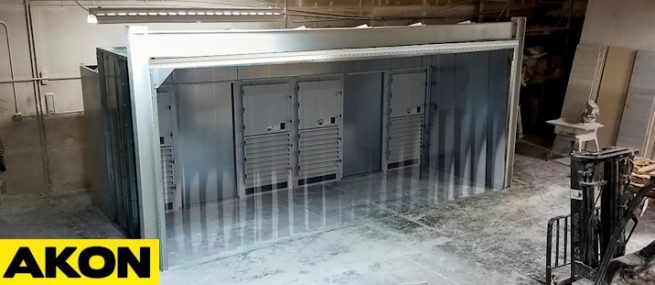 Grinding Booth Curtains | Grinding Screens – AKON Curtains