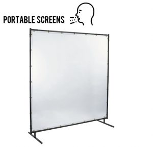 Clear Portable Partitions | Social Distancing Dividers | By AKON