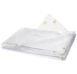 Clear Curtains | Indoor and Outdoor Rated