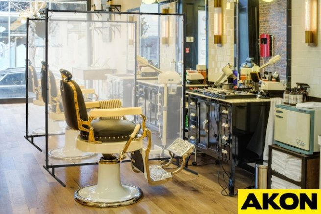 Barber Shop Partitions & Dividers – AKON Curtains